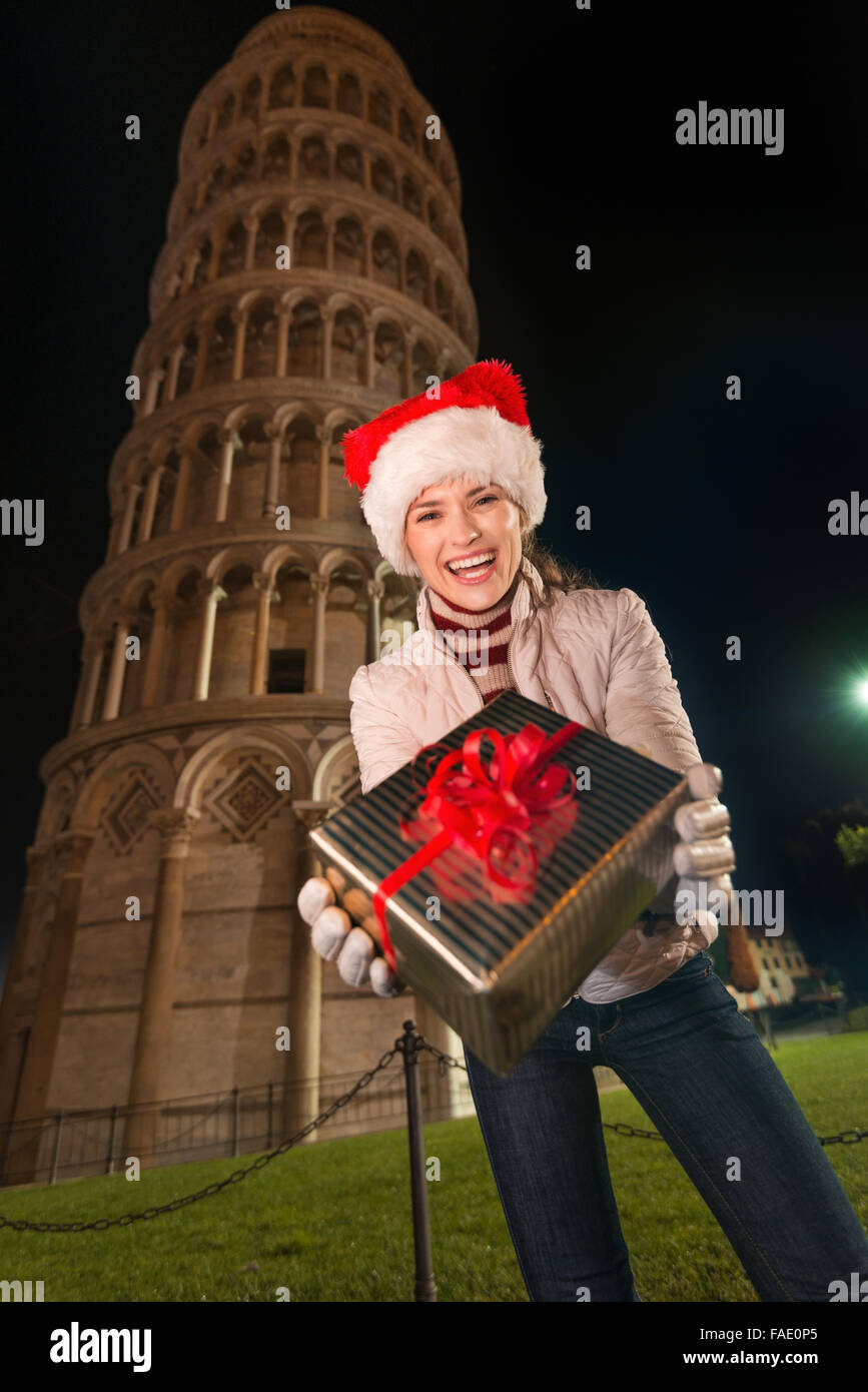 The iconic Italian architecture adds style to the Christmas celebration ...