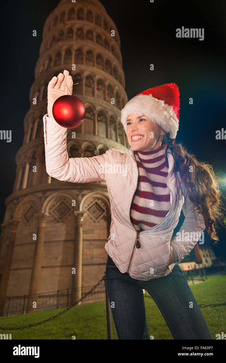 The iconic Italian architecture adds style to the Christmas celebration ...