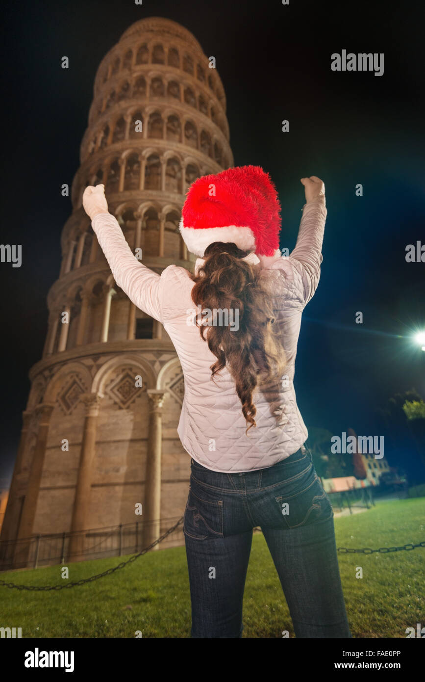 The iconic Italian architecture adds style to the Christmas celebration ...