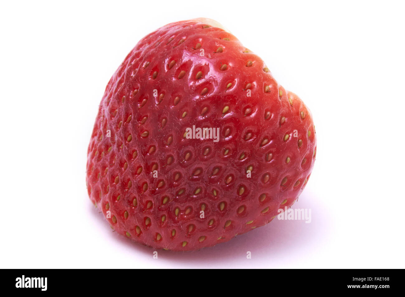 Strawberry without stalk Stock Photo - Alamy