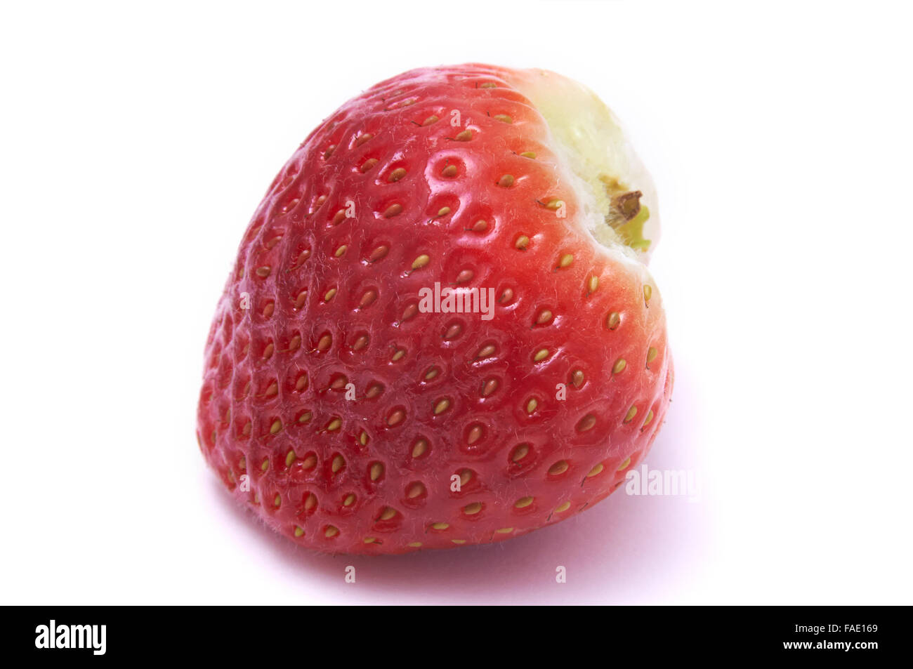 Strawberry without stalk Stock Photo - Alamy