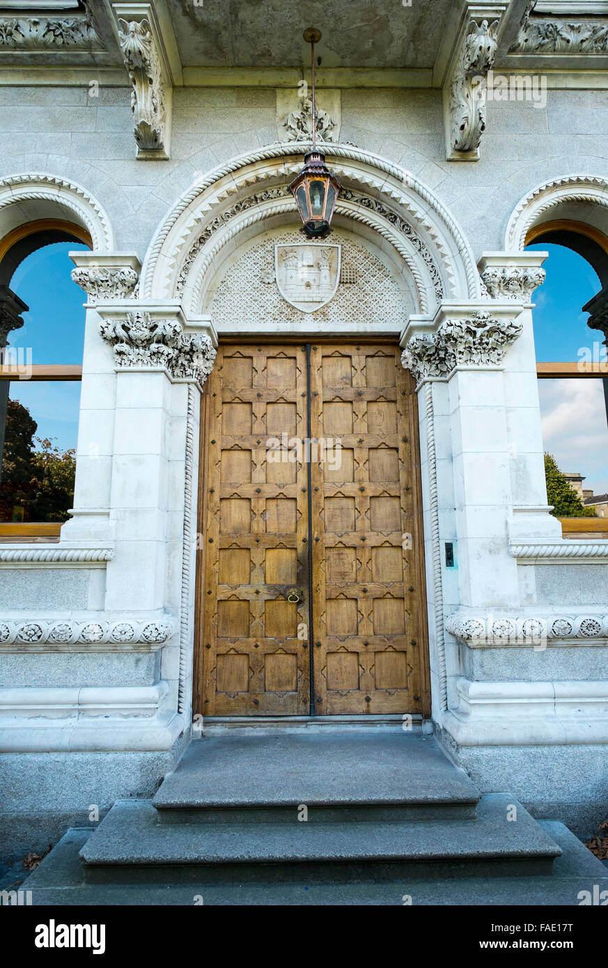College Door Trinity College Dublin Stock Photo - Alamy