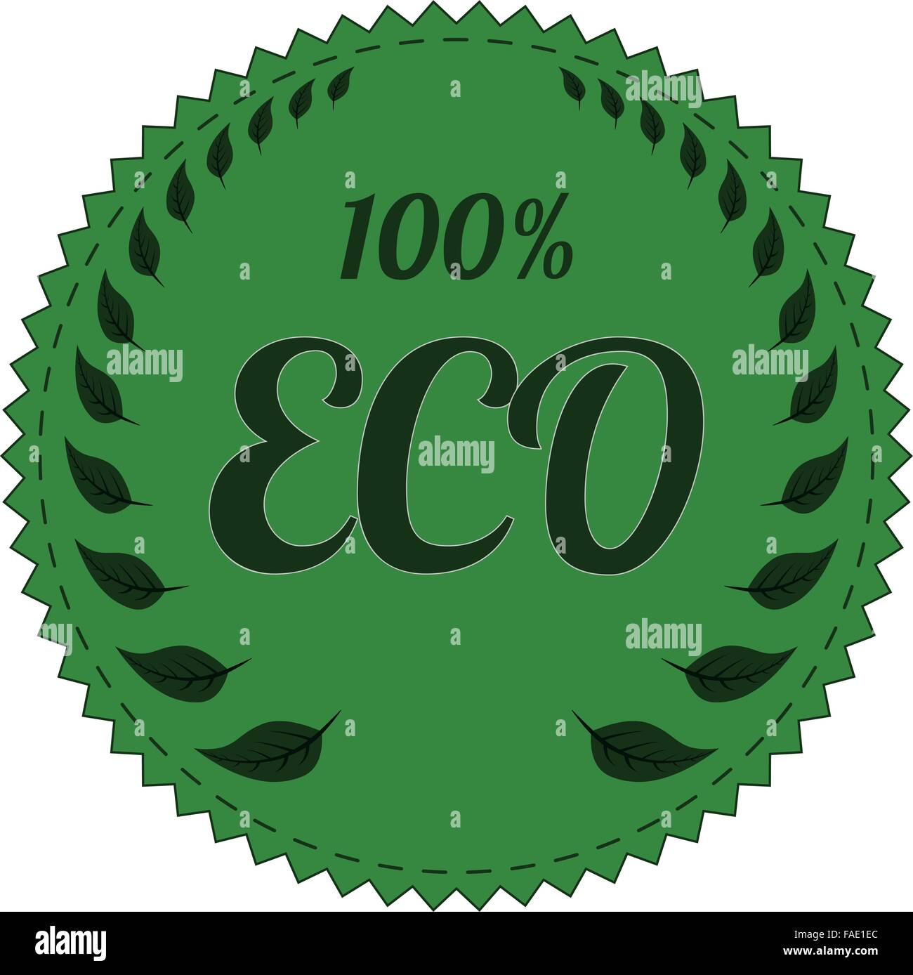 Vector illustration of a banner eco Stock Vector Image & Art - Alamy