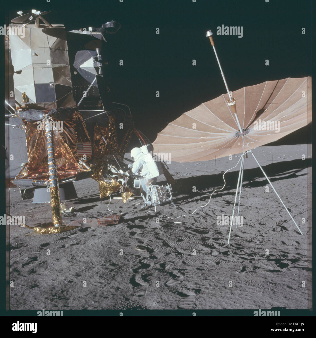 Apollo 12 landing site hi-res stock photography and images - Alamy