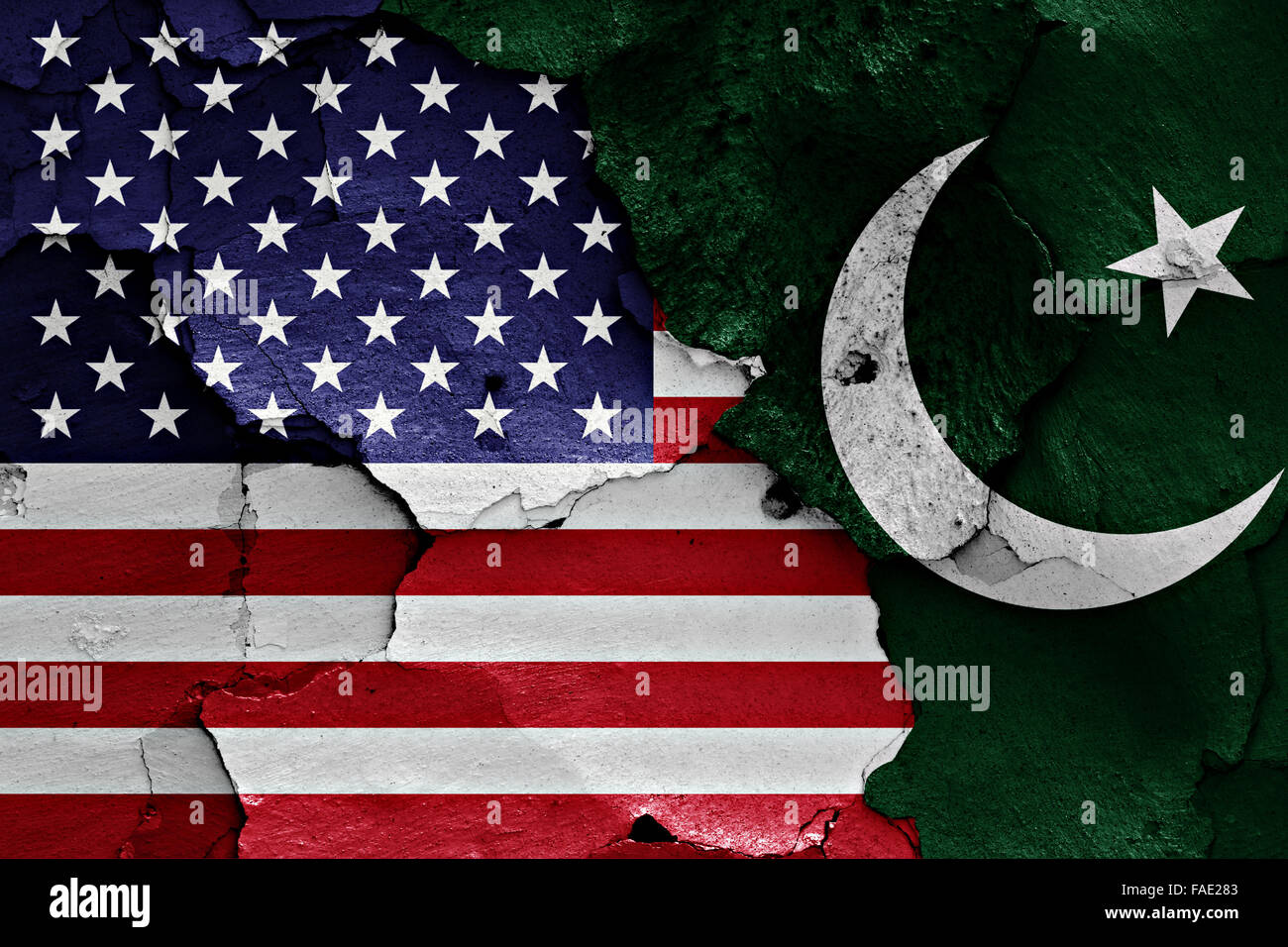Usa pakistan flag hi-res stock photography and images - Alamy