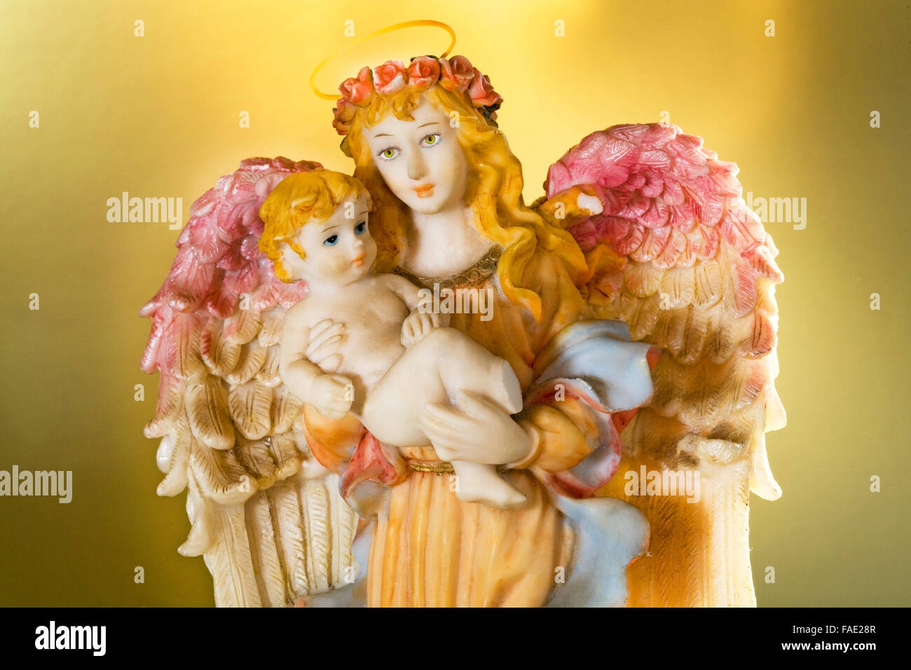 The angel of birth Stock Photo - Alamy