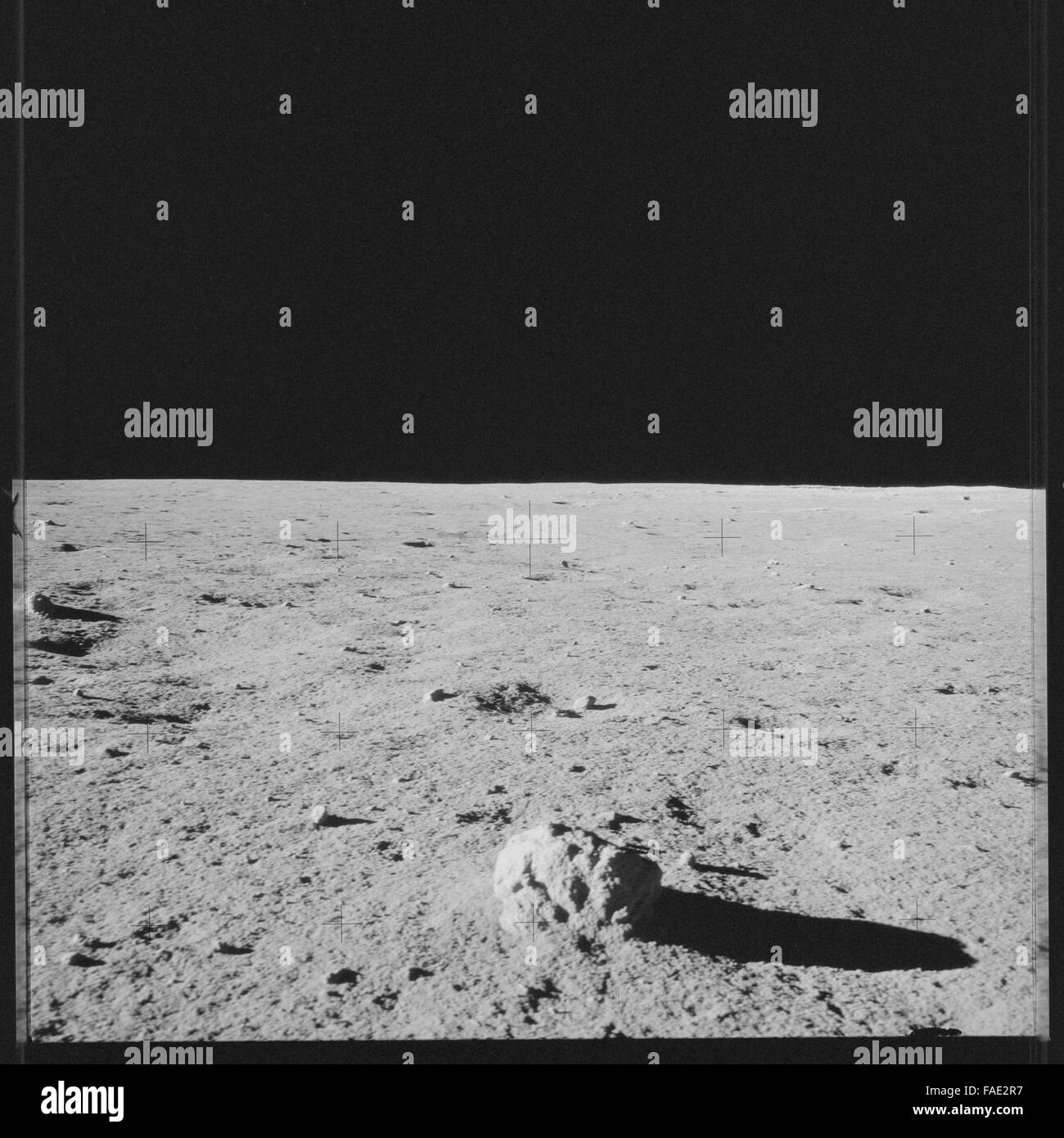 This archive from Apollo 12 features images of the lunar surface ...