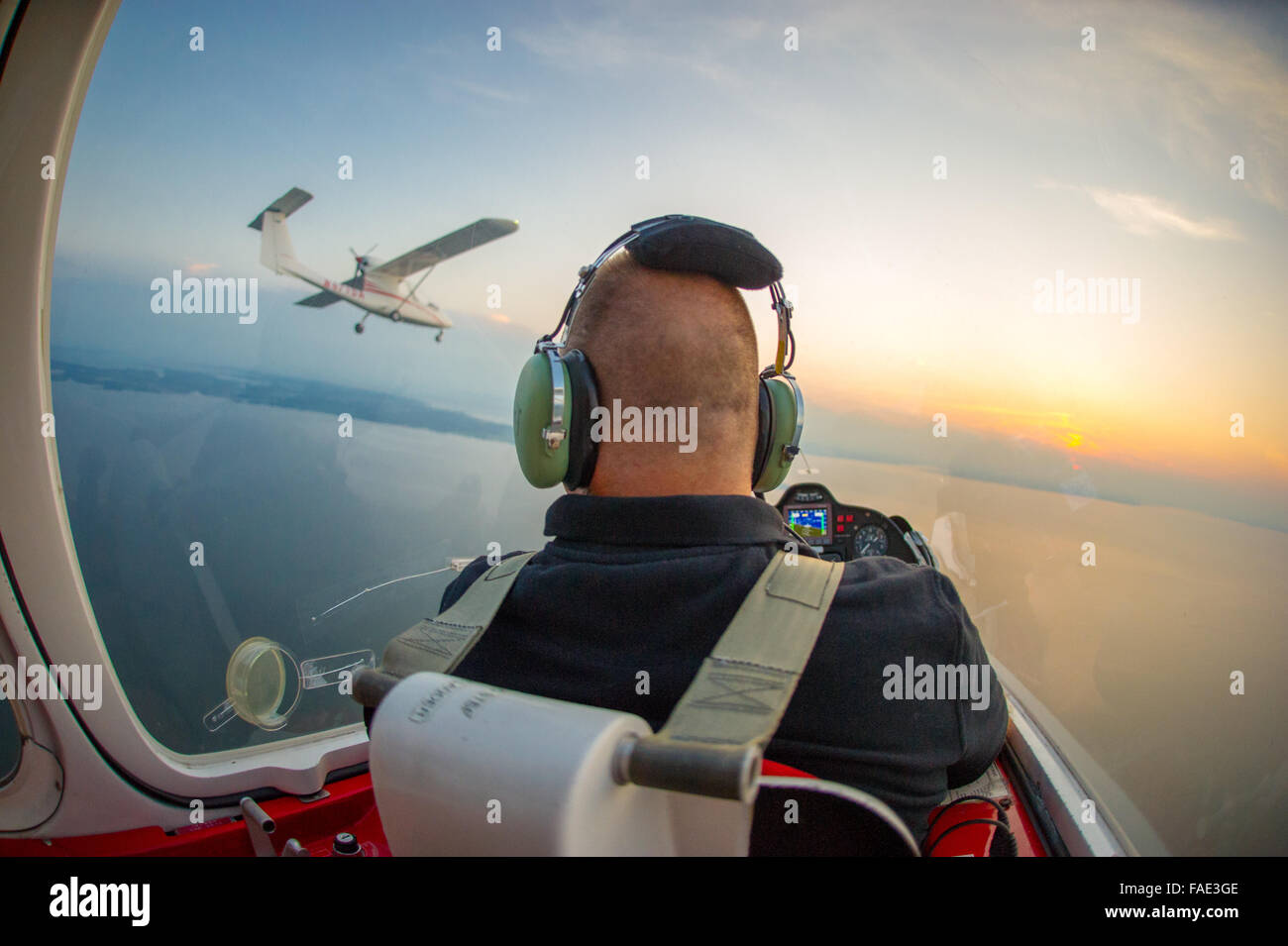 Aerial view pilot during formation hi-res stock photography and images ...