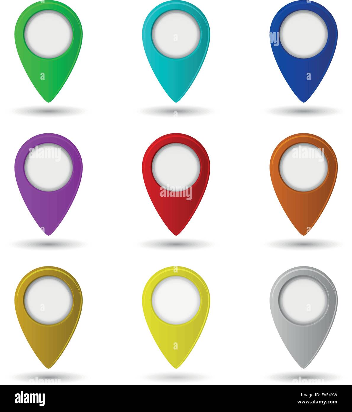 Location symbol hi-res stock photography and images - Alamy