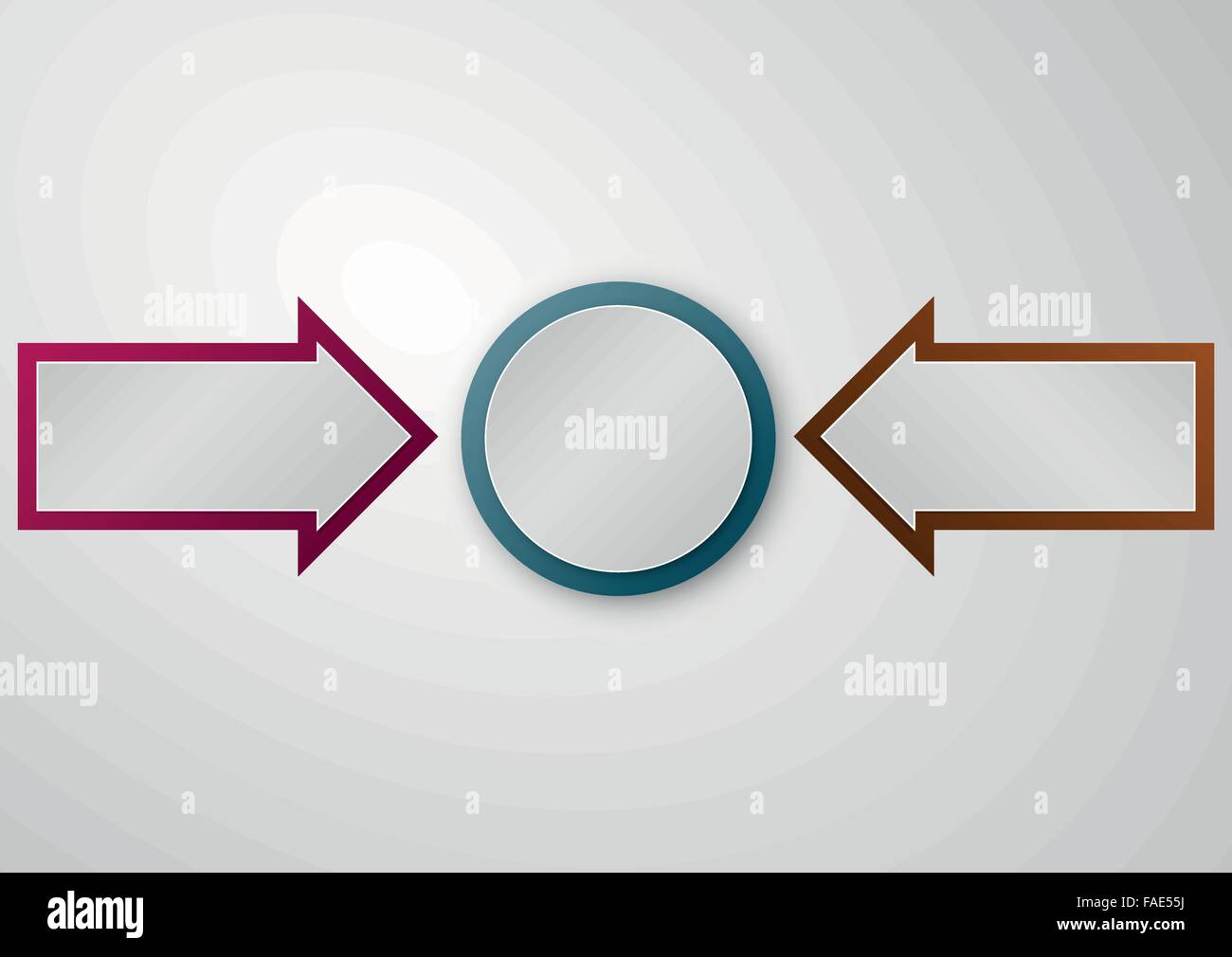 Vector illustration of a circle arrows Stock Vector Image & Art - Alamy