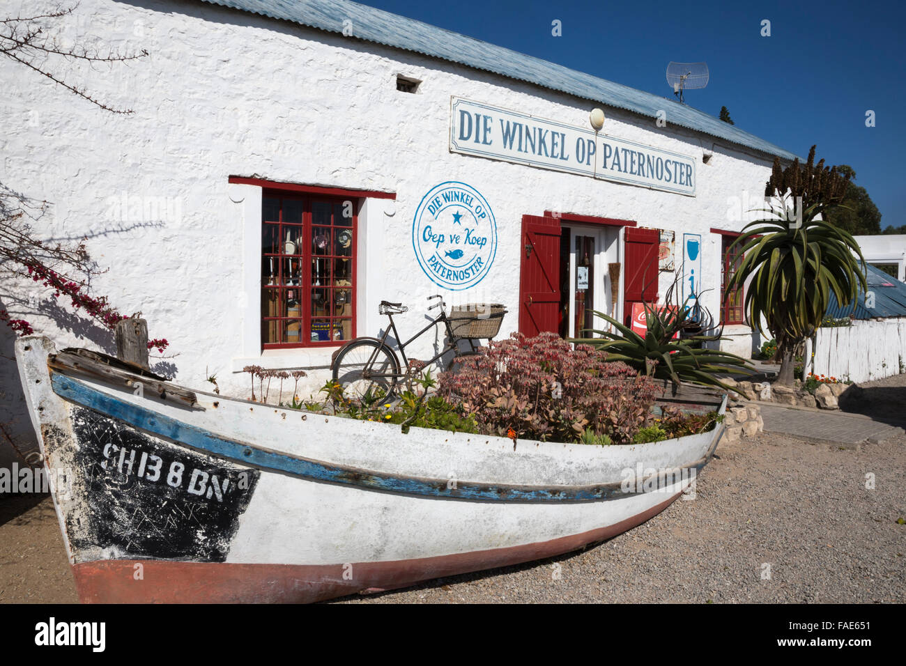 Paternoster shop and restaurant 'Oep ve Koep', Paternoster, Western ...