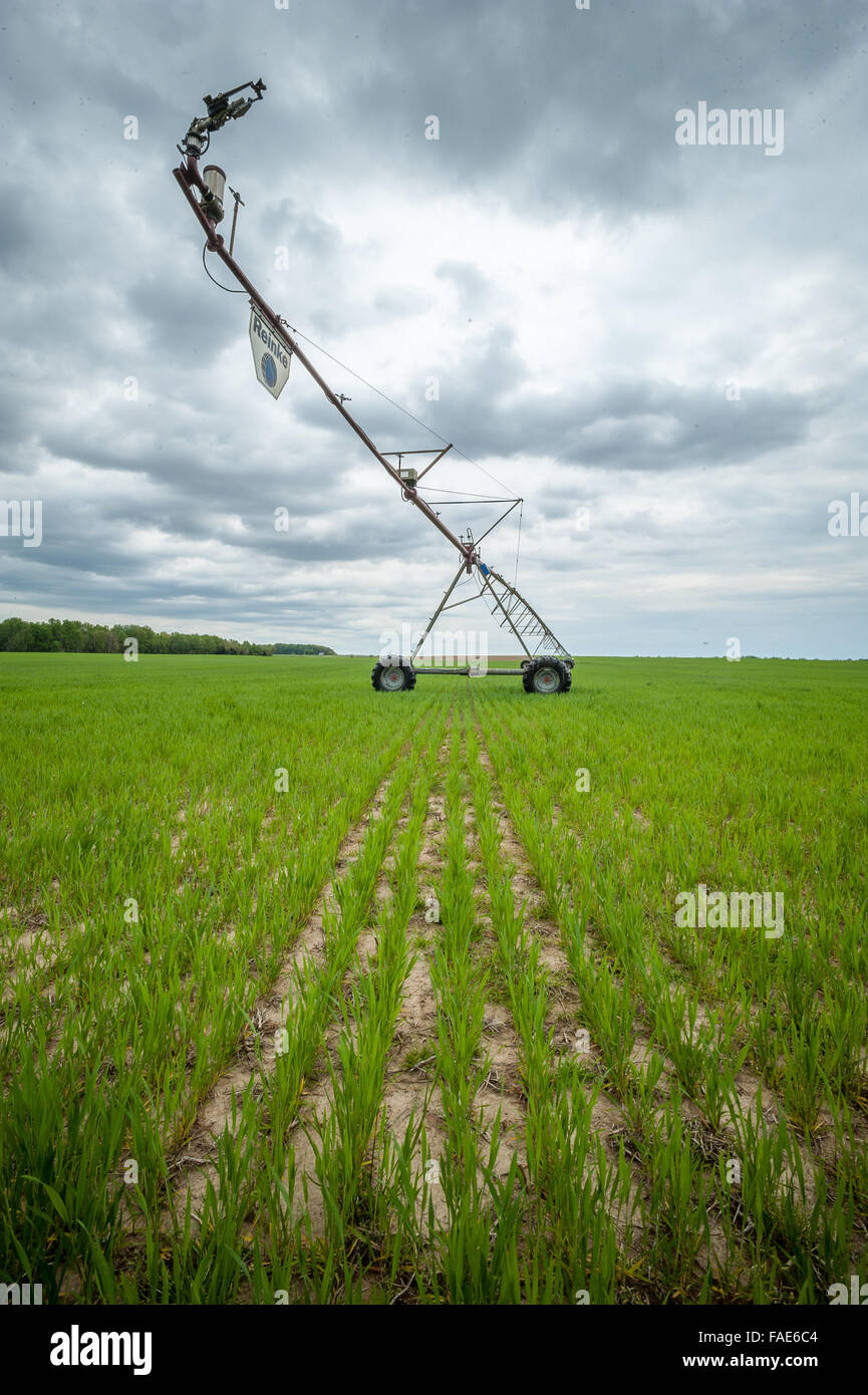 Pivot irrigation system Stock Photo - Alamy
