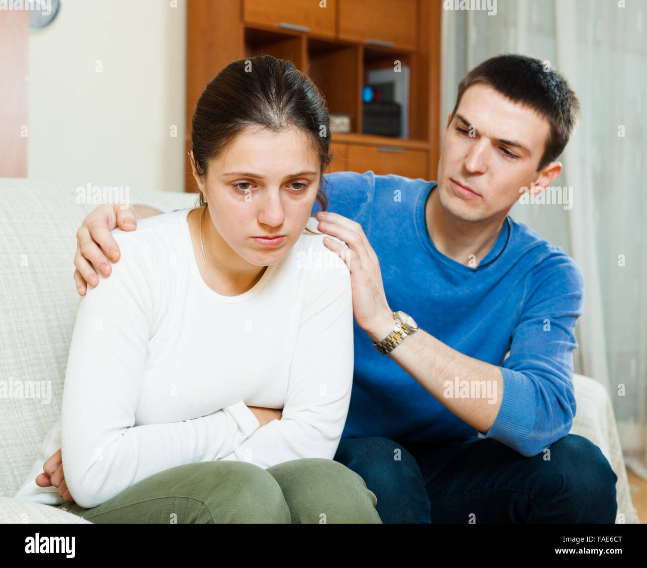 Compromise consoling hi-res stock photography and images - Alamy