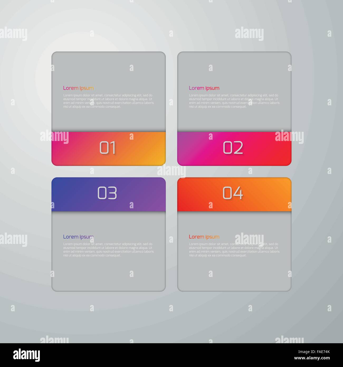 Vector illustration infographics squares Stock Vector Image & Art - Alamy