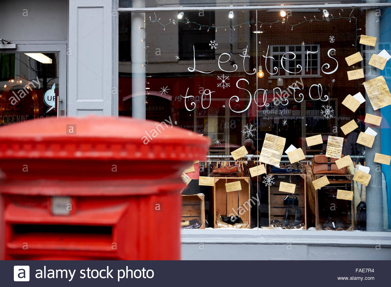 Santa Mail Box High Resolution Stock Photography and Images - Alamy