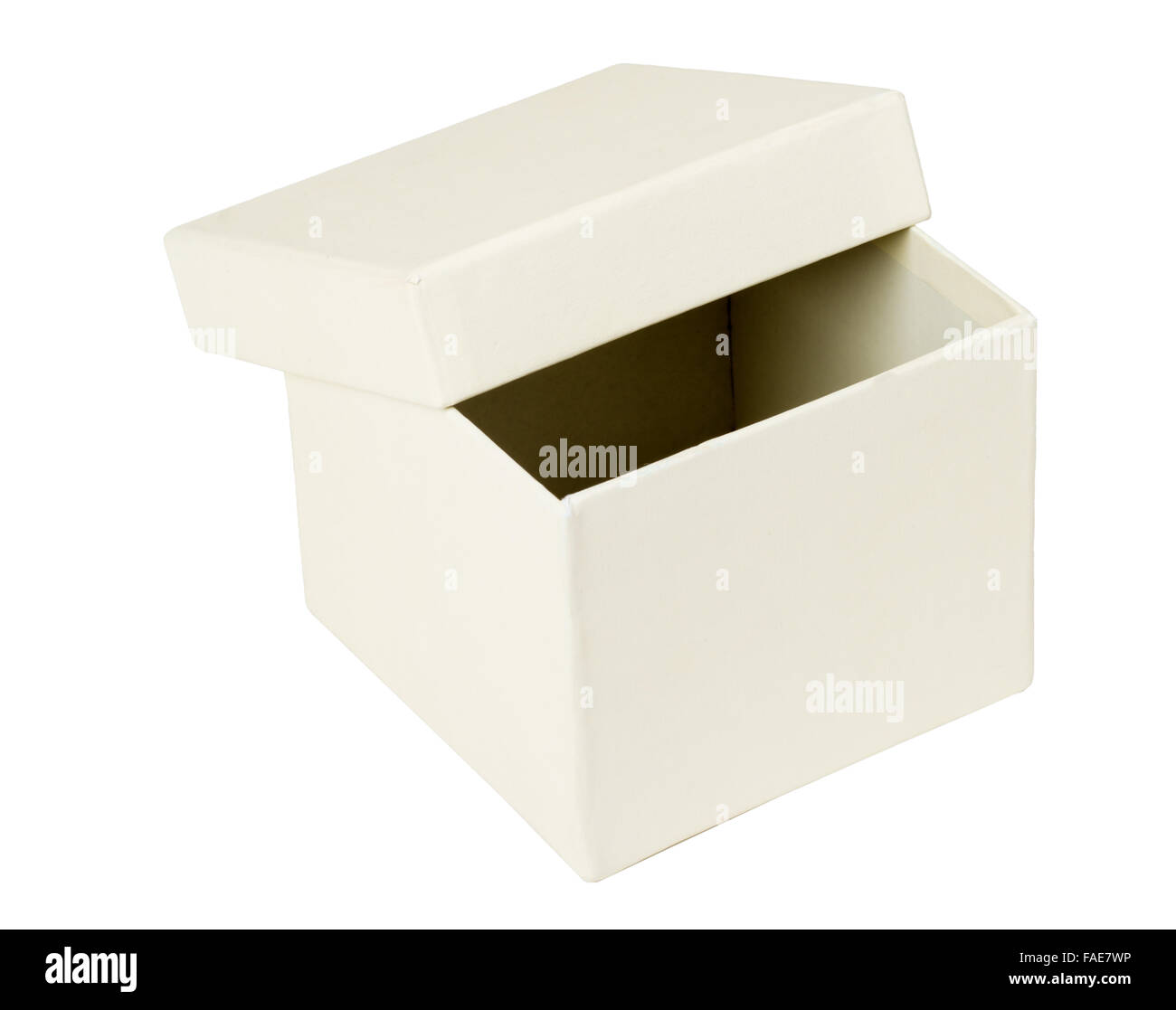 Open white box Stock Photo - Alamy