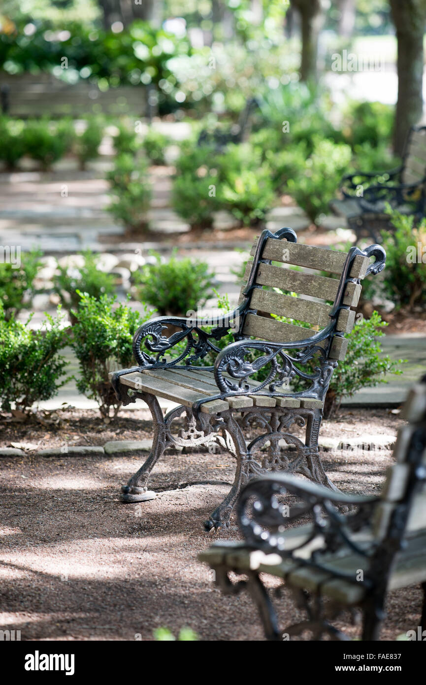 Charleston Bench High Resolution Stock Photography and Images - Alamy