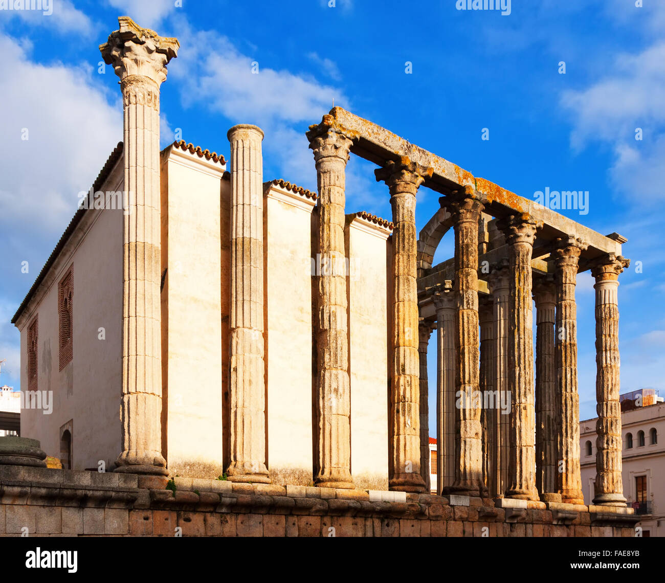 Ancient temple of diana in day time merida hi-res stock photography and ...