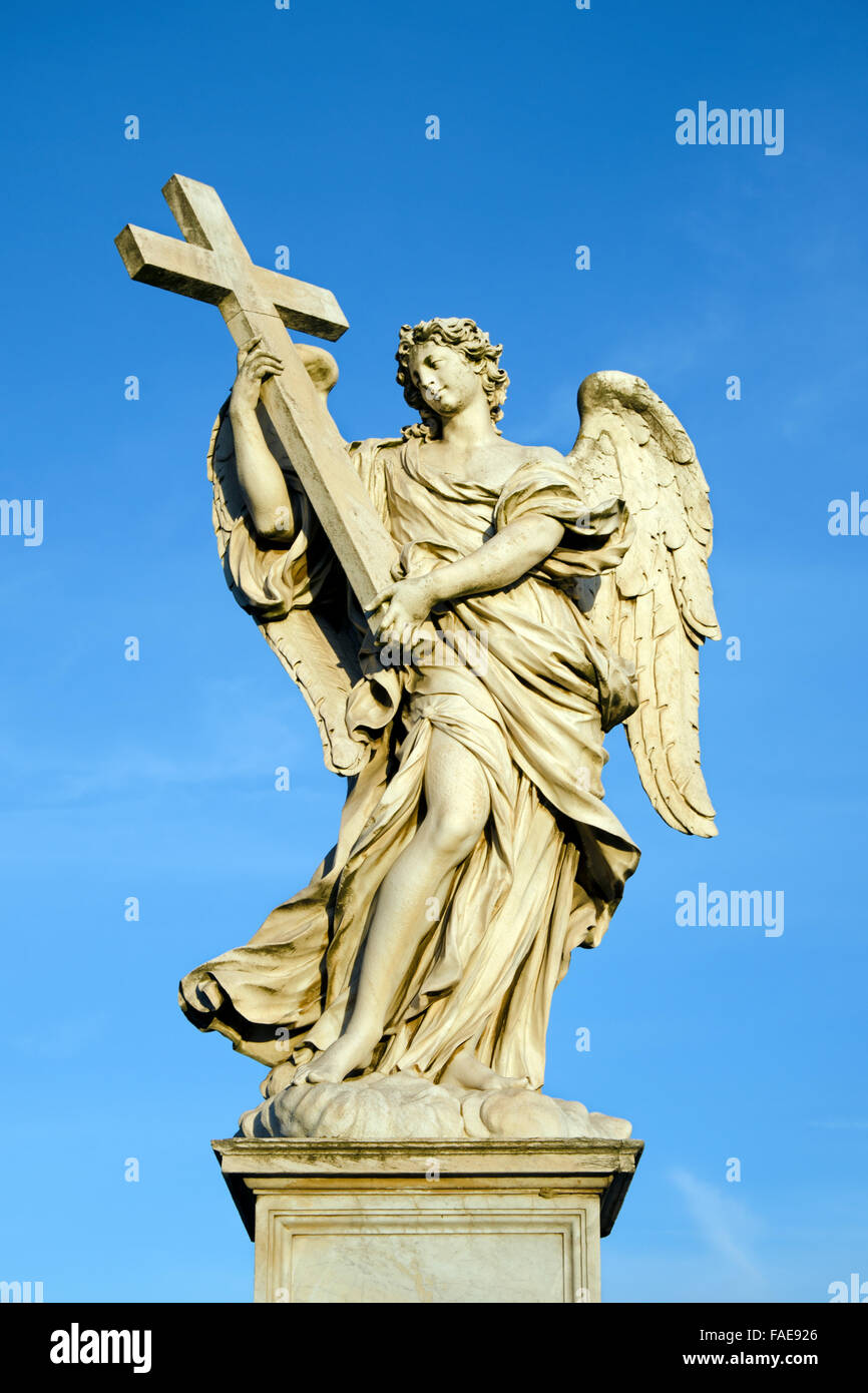 Marble angels cross hi-res stock photography and images - Alamy