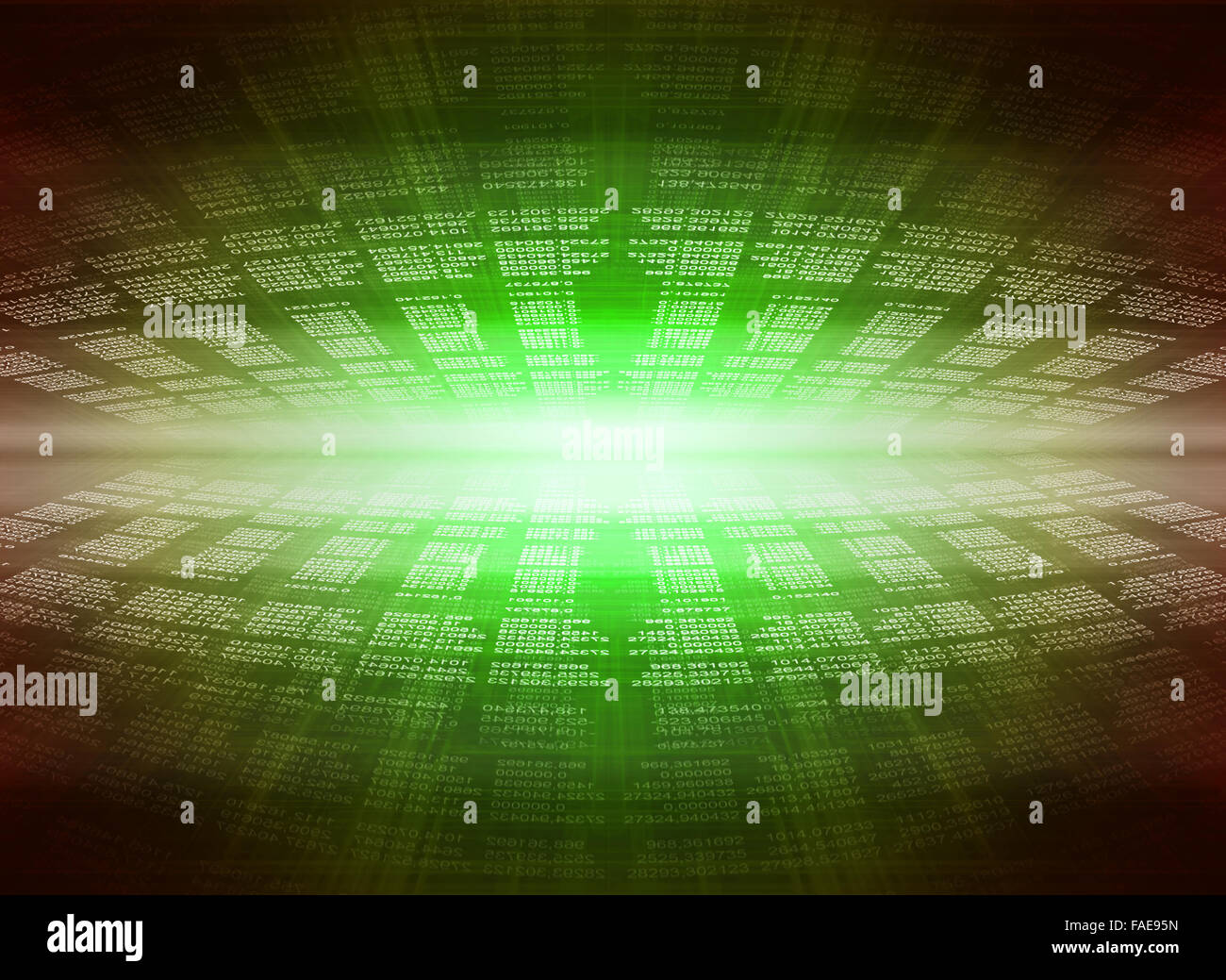 Modern display of data source code Stock Photo - Alamy