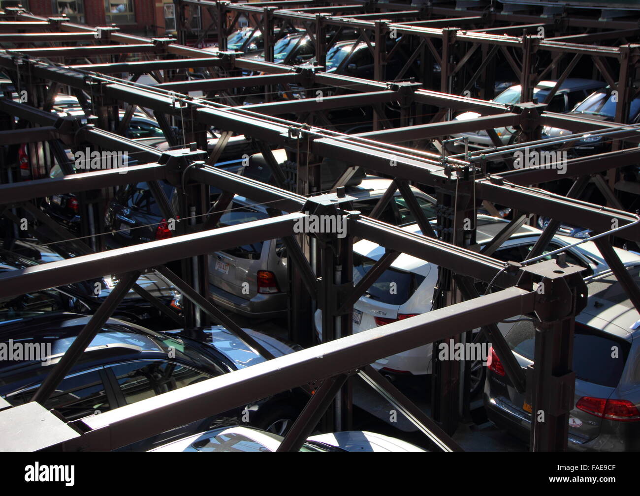 Multi level parking lot in hi-res stock photography and images - Alamy