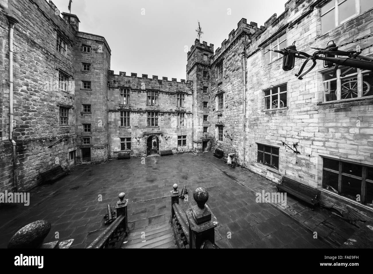 Chillingham Castle, Northumberland, UK Stock Photo - Alamy