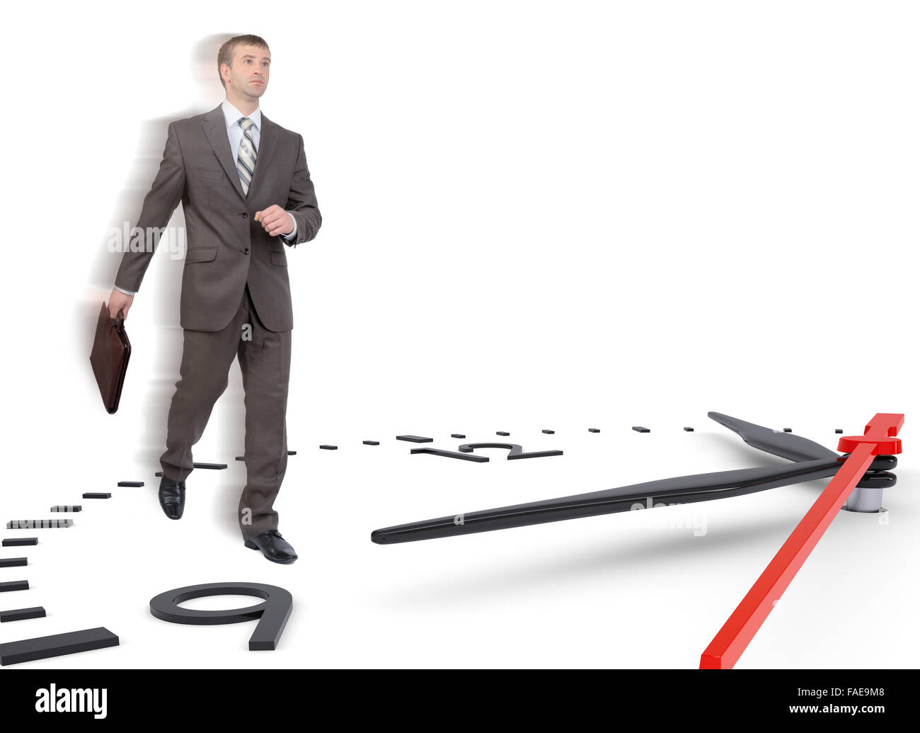 Side view of clock movement hi-res stock photography and images - Alamy