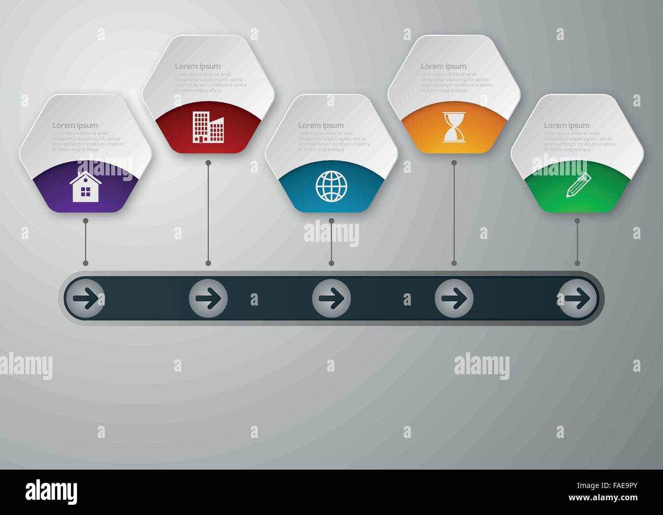 Vector illustration infographics timeline Stock Vector Image & Art - Alamy