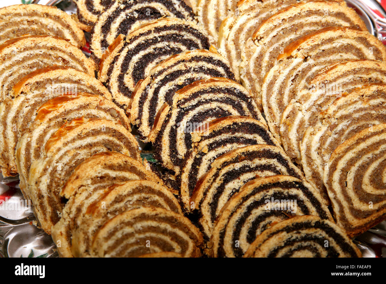 Beigli is the famous traditional hungarian christmas cake Stock Photo ...