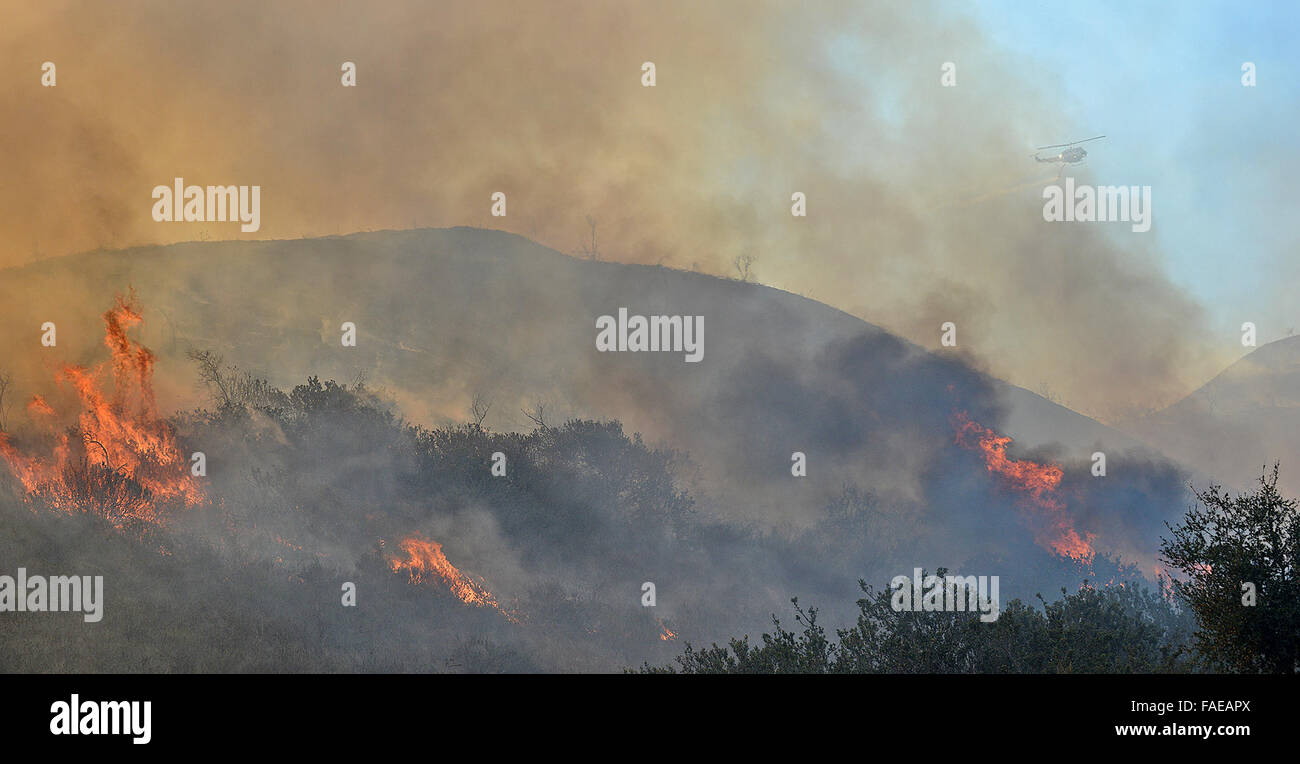 Dec 26, 2015 - Ventura, California, U.S. - A Santa Barbara County Air ...