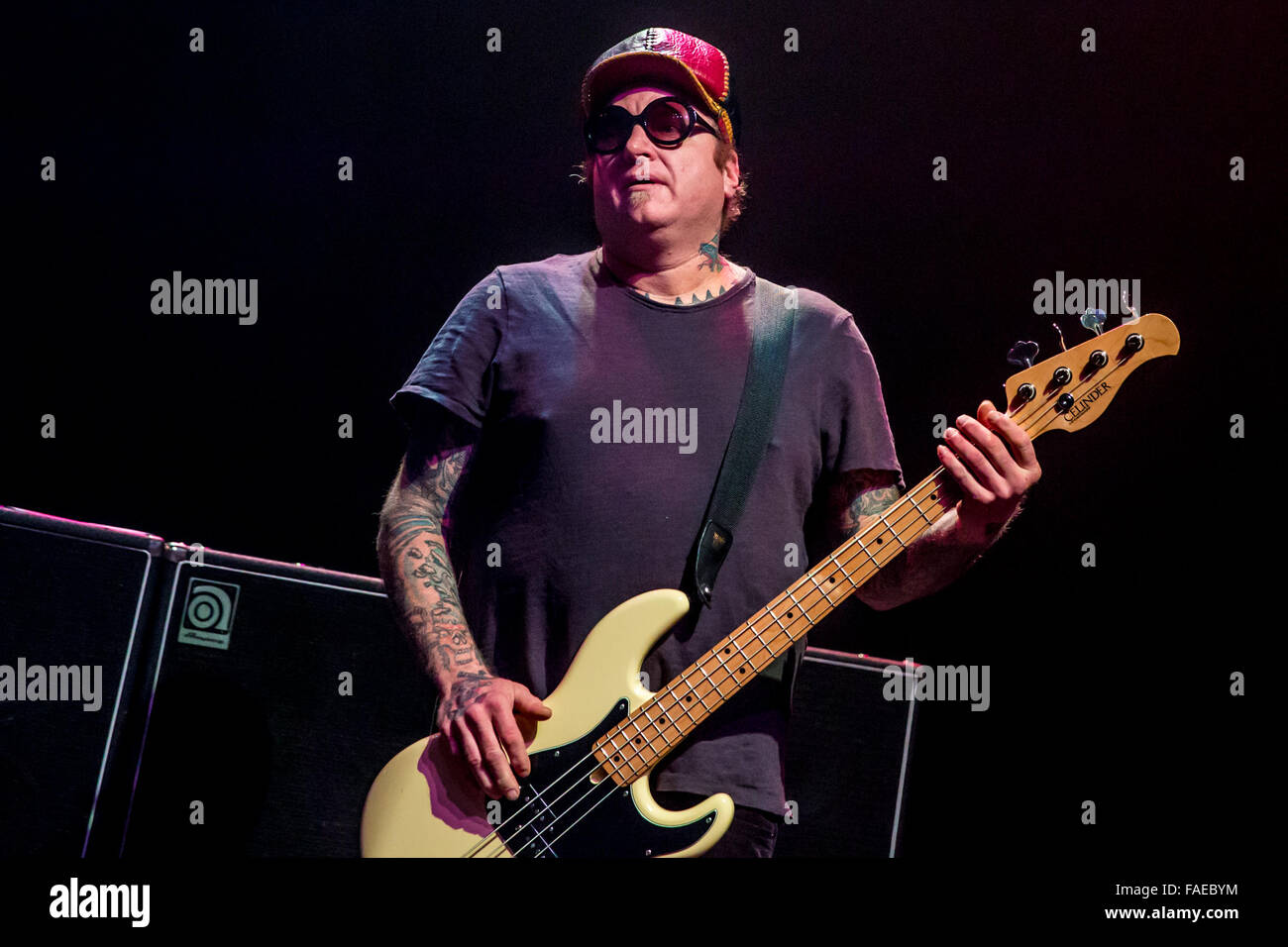 Detroit, Michigan, USA. 19th Dec, 2015. ERIC WILSON of SUBLIME with ...