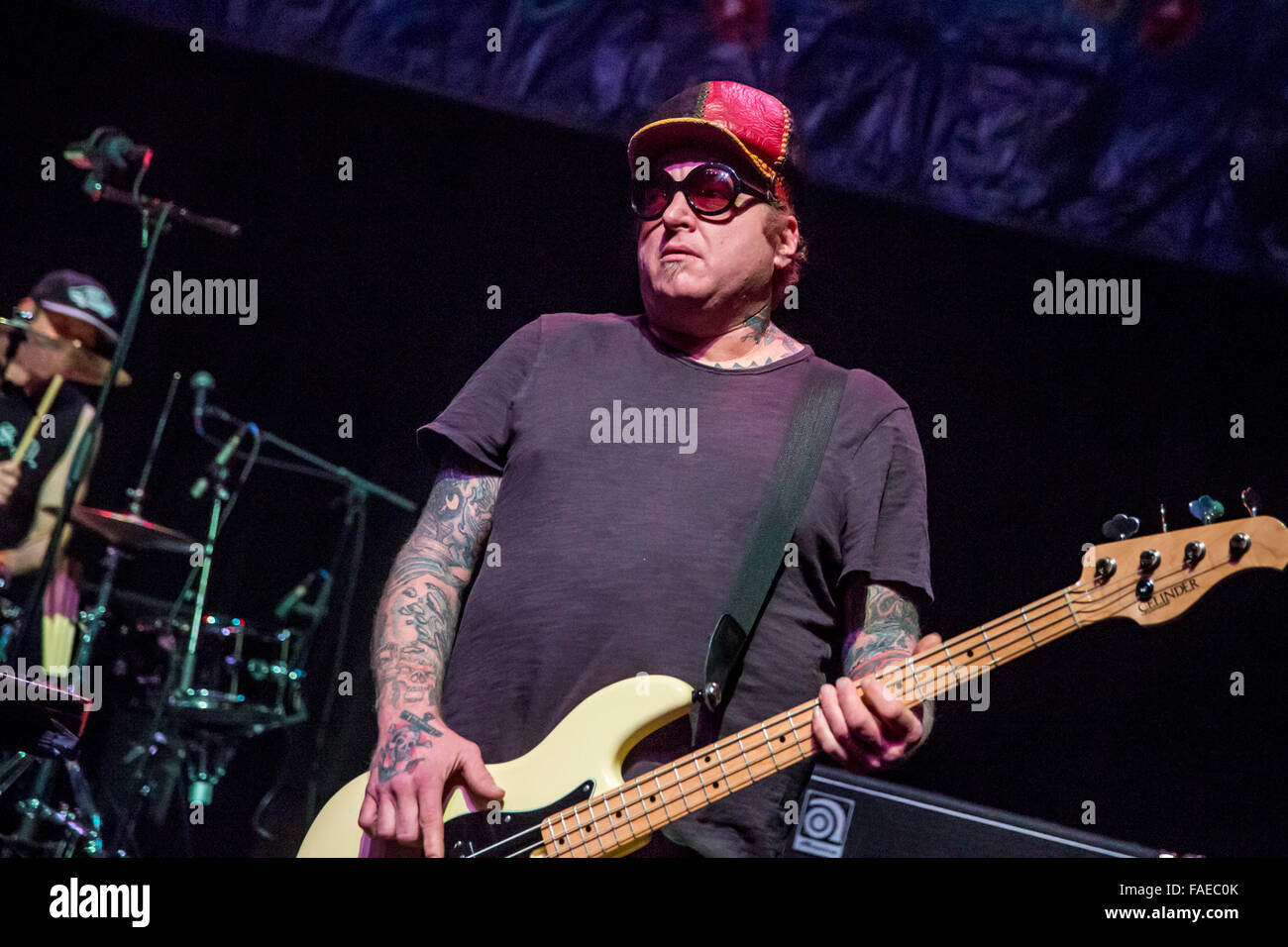Detroit, Michigan, USA. 19th Dec, 2015. ERIC WILSON of SUBLIME with ...