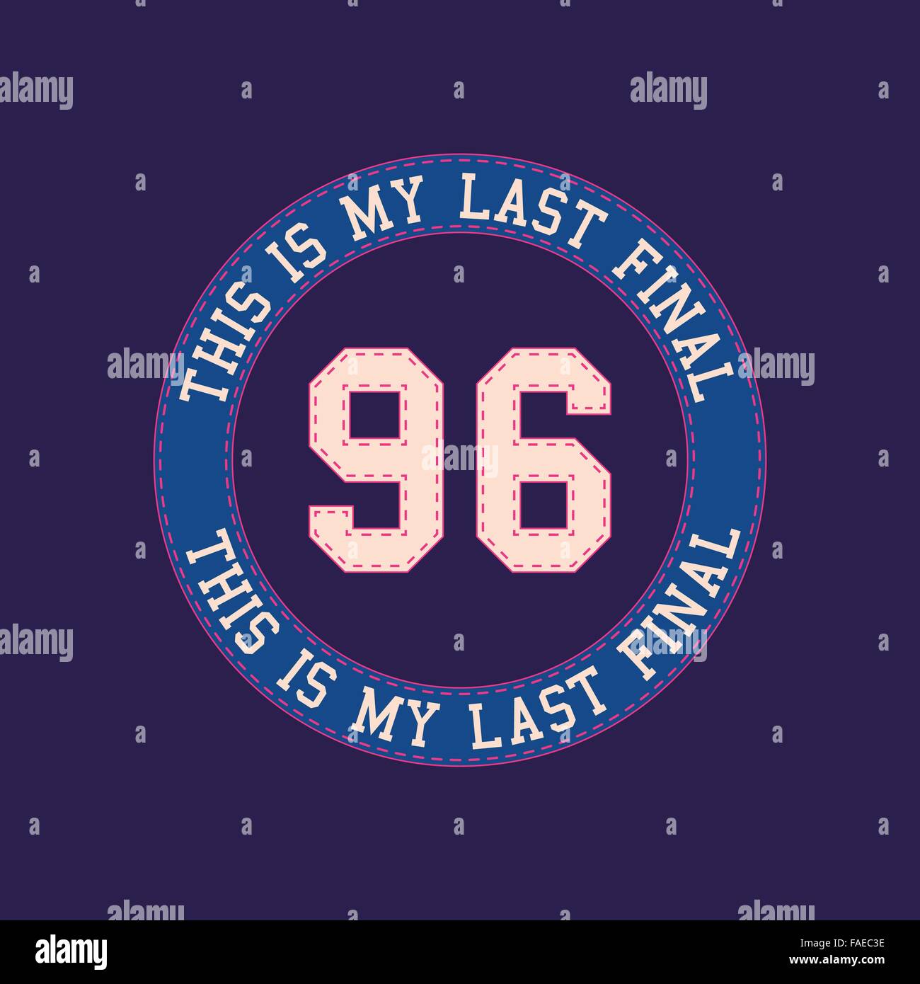Final badge hi-res stock photography and images - Alamy