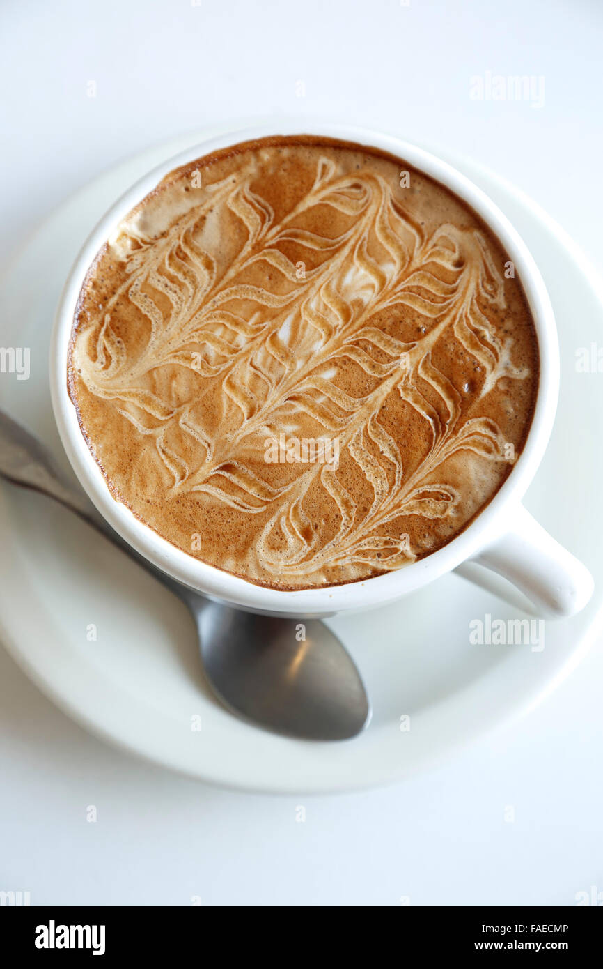 Coffee ("The Birdie"), Dulce Bakery & Coffee, Santa Fe, New Mexico USA ...