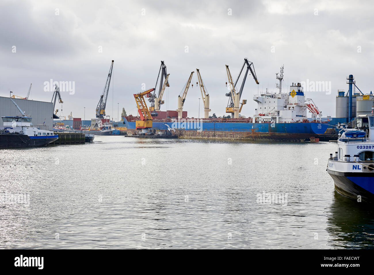 Port of Rotterdam, Netherlands Stock Photo - Alamy