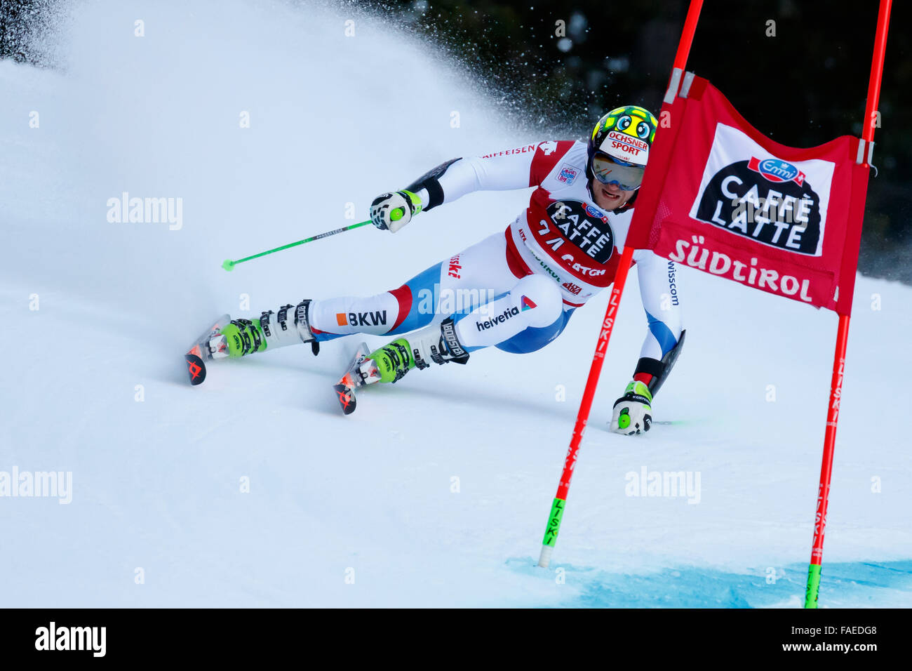 Alta Badia, Italy 20 December 2015. MURISIER Justin (Sui) competing in ...