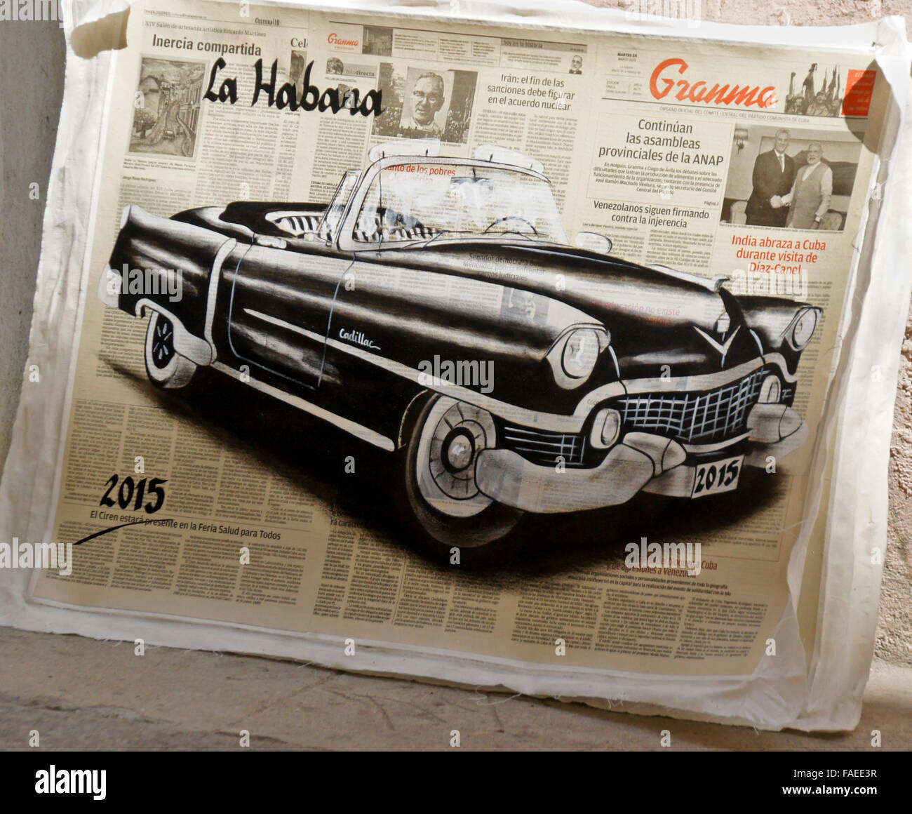 Newspaper Havana Cuba