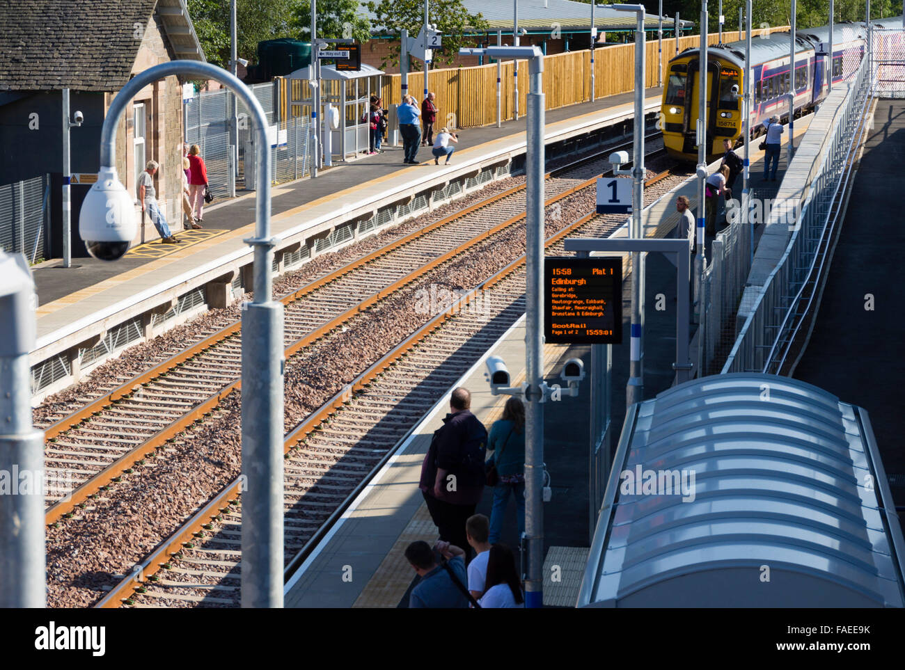 Waverley line scottish borders hi-res stock photography and images - Alamy
