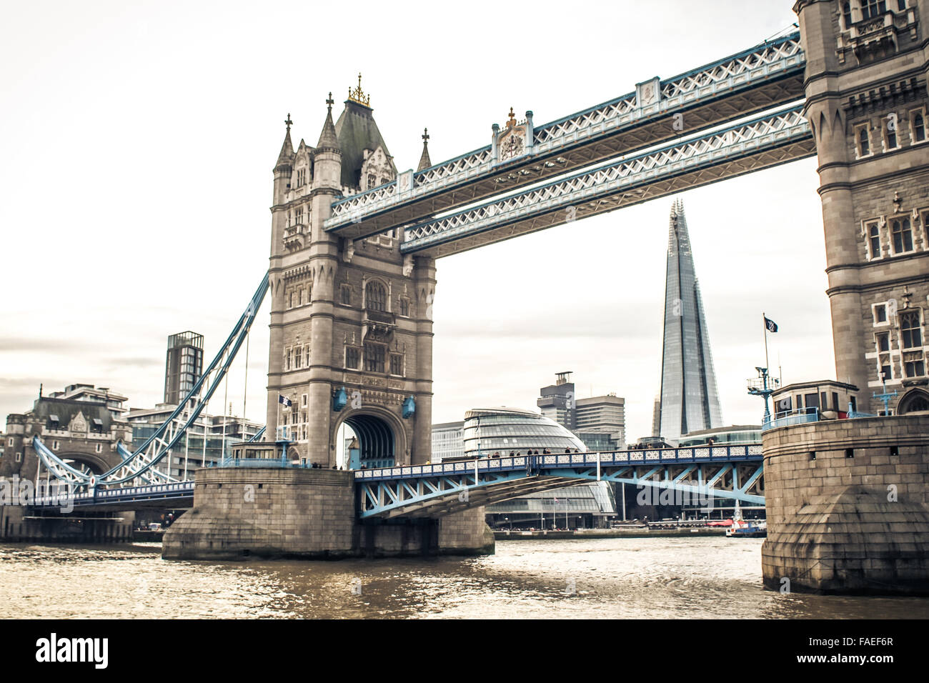Tower Bridge and The Shard Stock Photo - Alamy