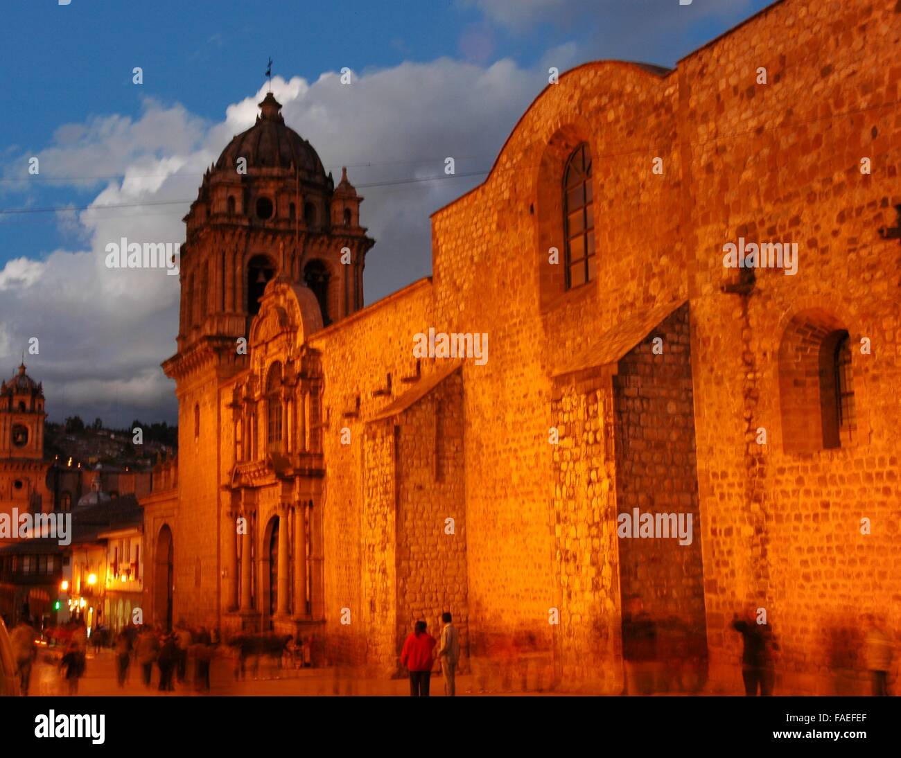 Colonial architecture in Cuzco, Peru Stock Photo - Alamy