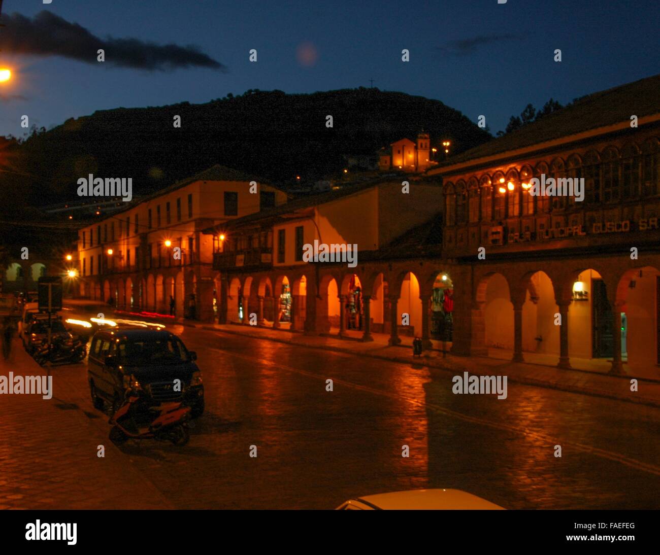Colonial architecture in Cuzco, Peru Stock Photo - Alamy