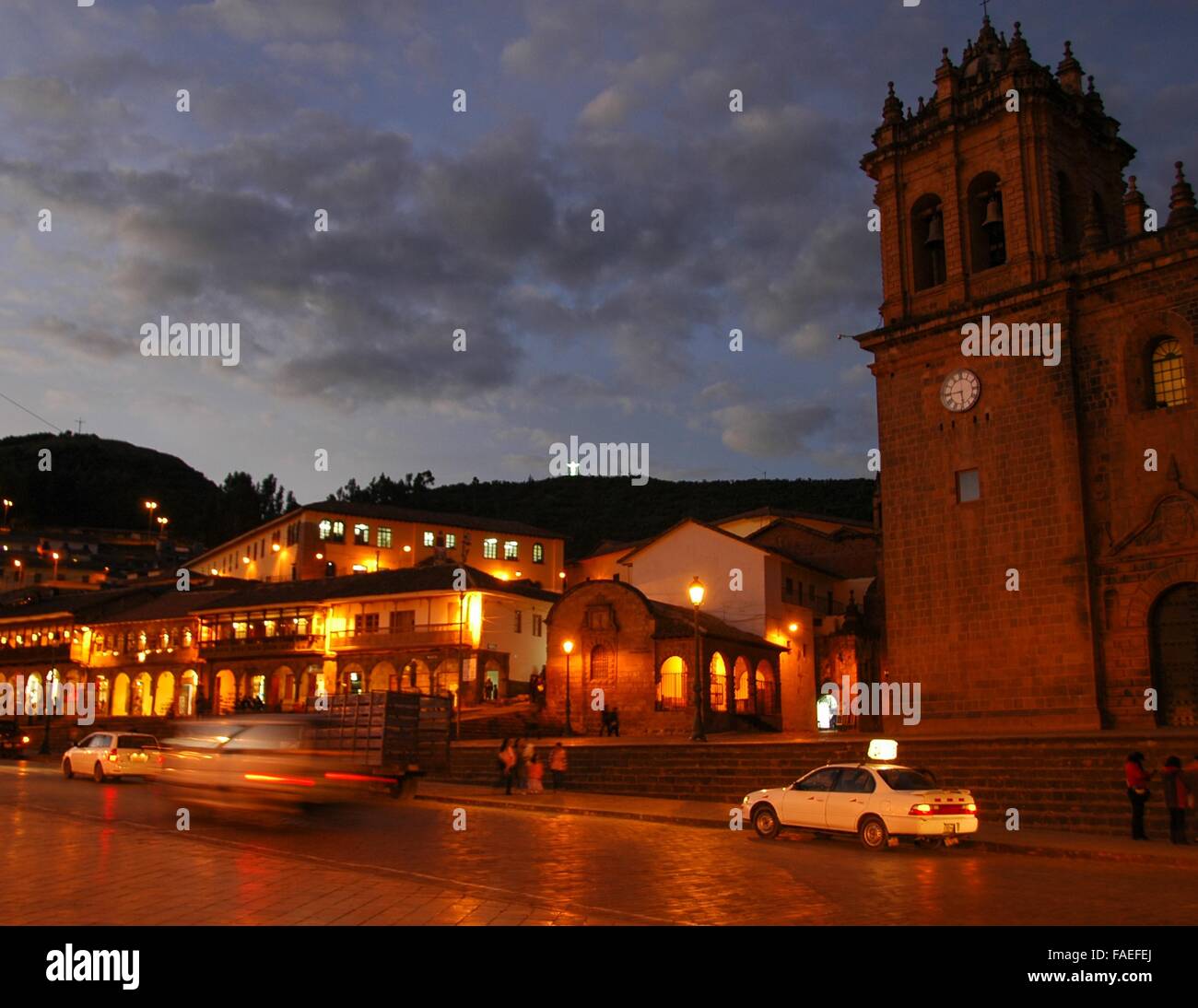 Colonial architecture in Cuzco, Peru Stock Photo - Alamy