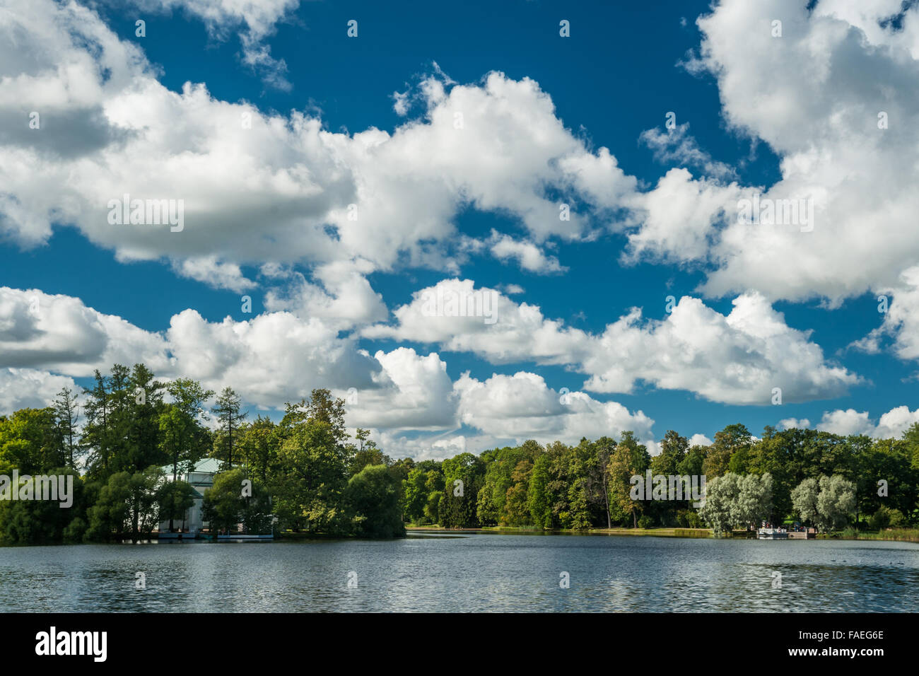Beautiful russian landscape Stock Photo - Alamy