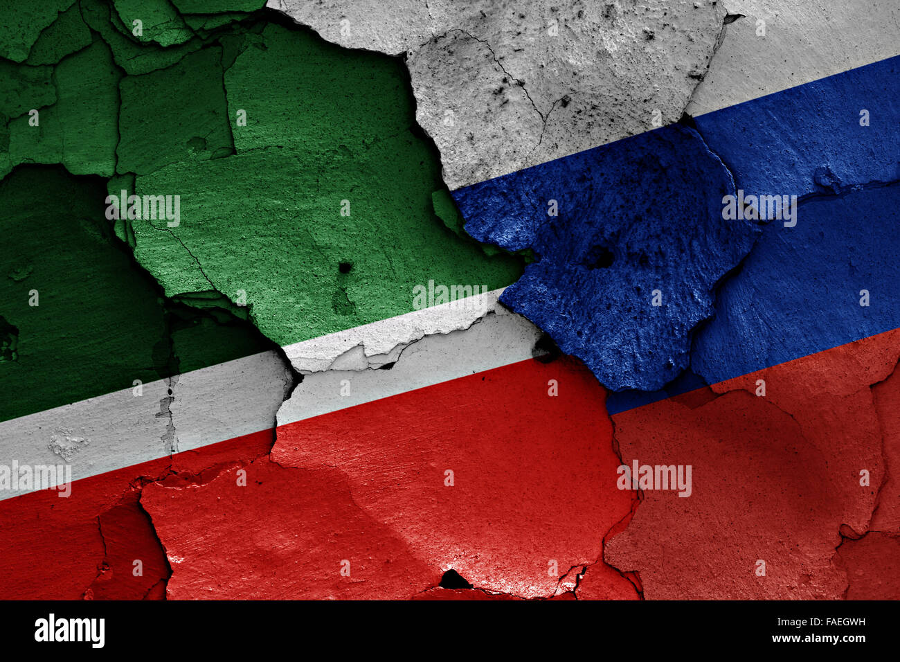 Flag of chechnya hi-res stock photography and images - Alamy