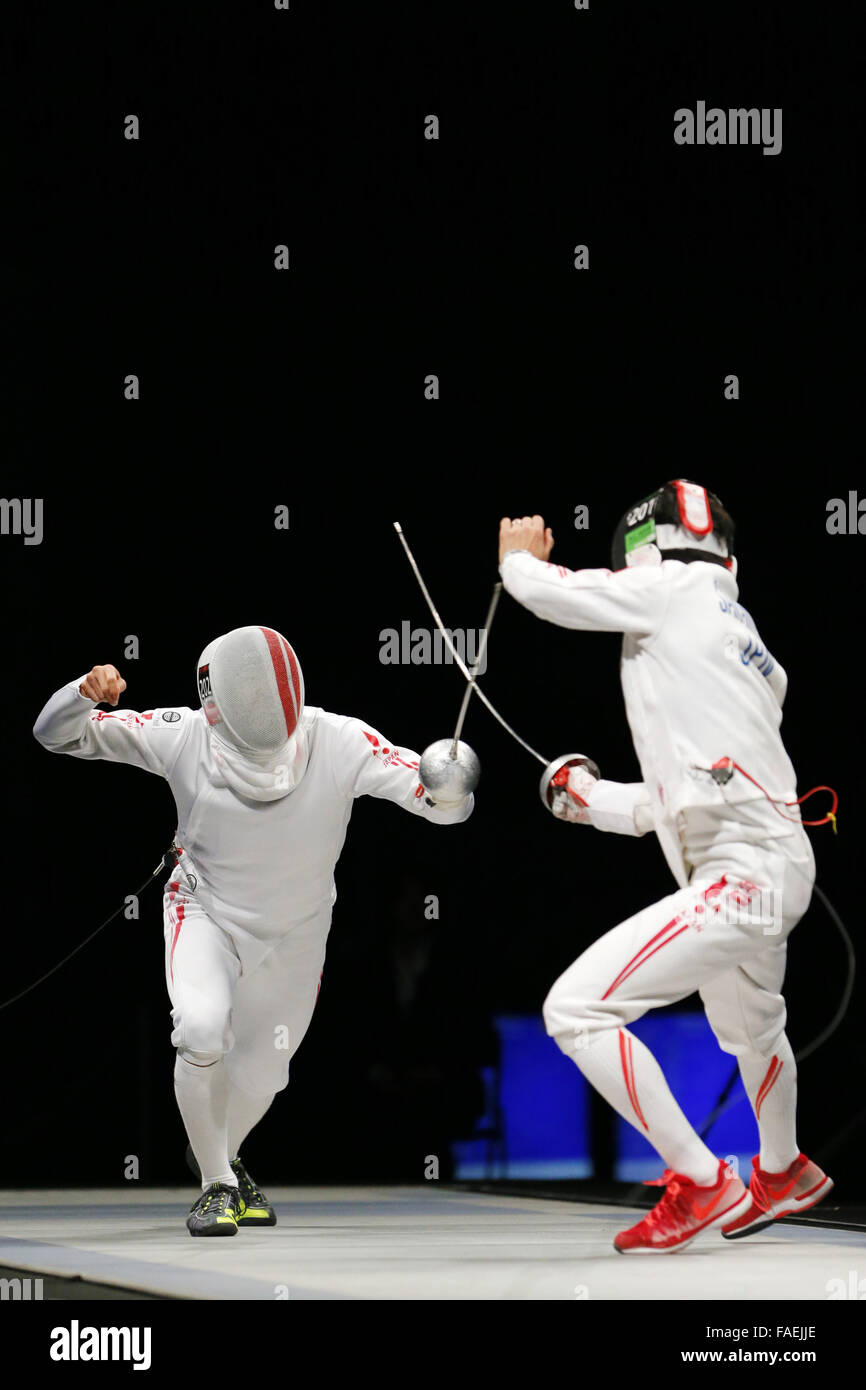Komazawa Olympic Park Gymnasium, Tokyo, Japan. 25th Dec, 2015. Kazuyasu ...