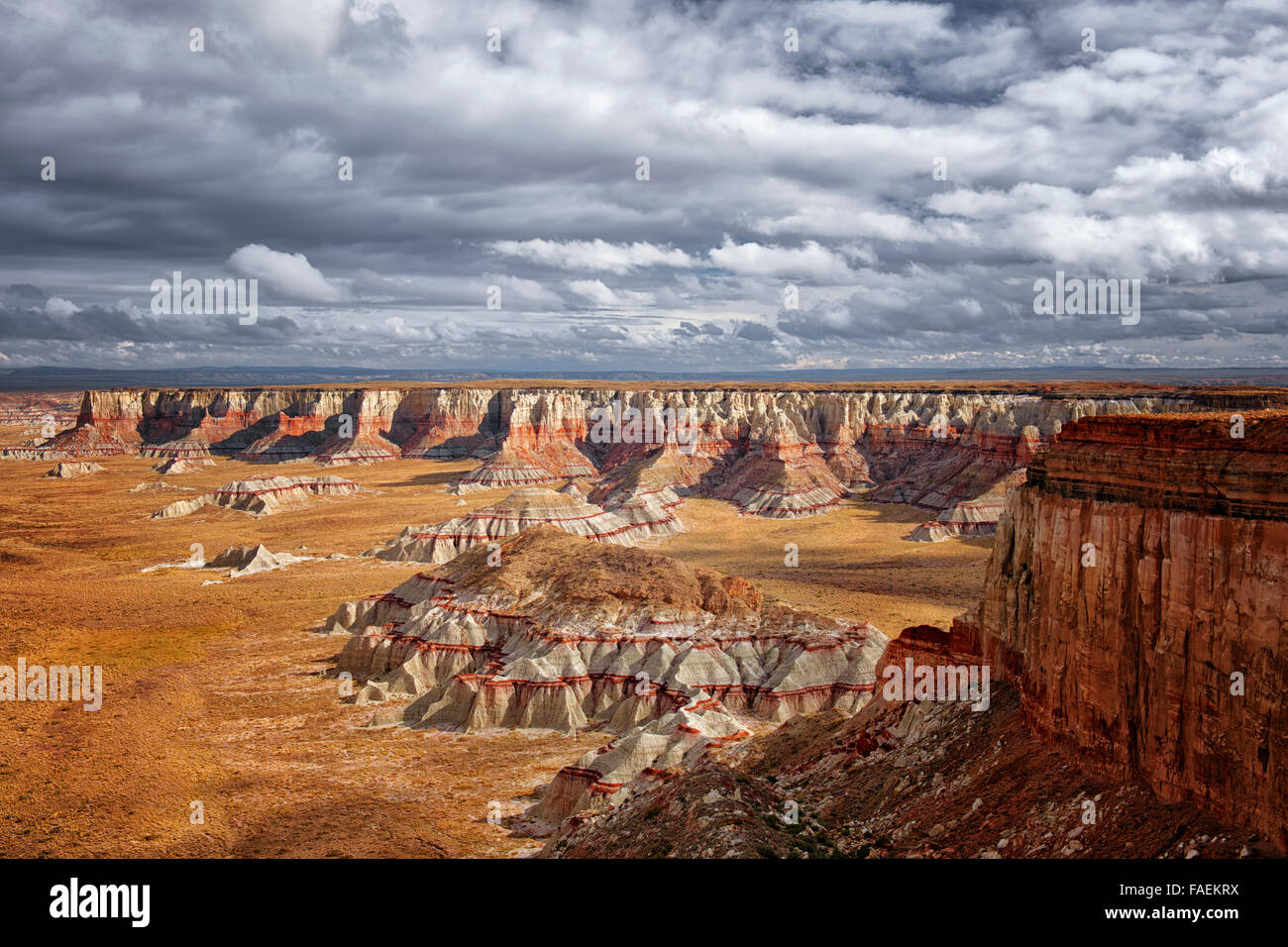 Sun breaks and passing clouds over these remote Hopi Lands at ...