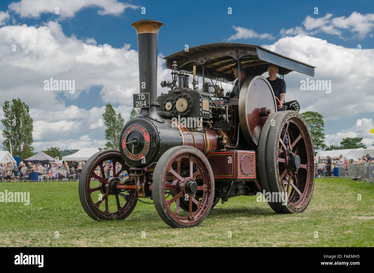 Burrell general purpose steam engine Stock Photo - Alamy