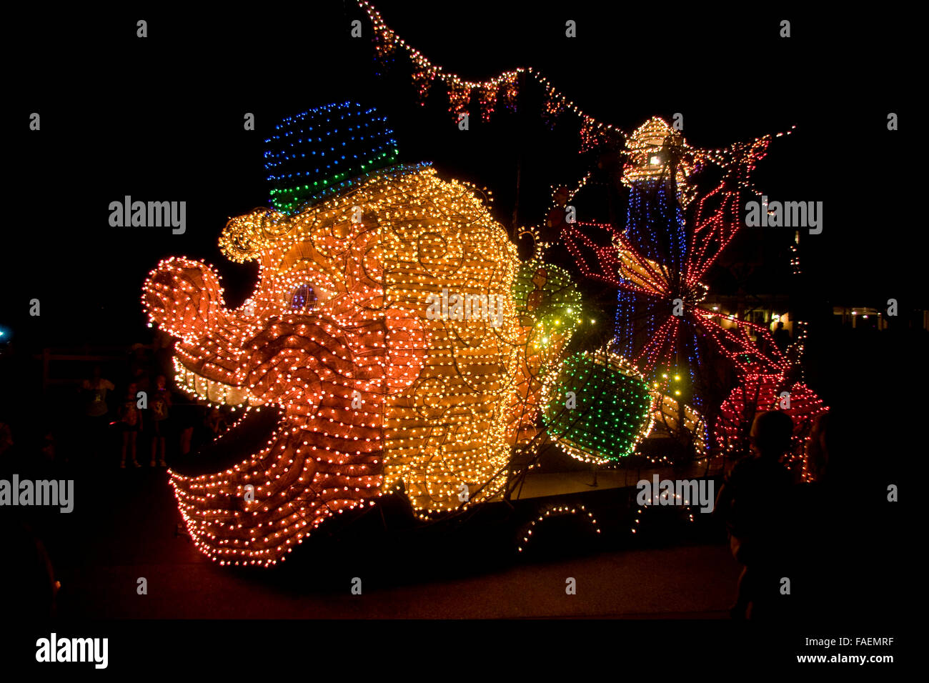 Main Street Electrical Parade, Magic Kingdom Disney World Stock Photo ...