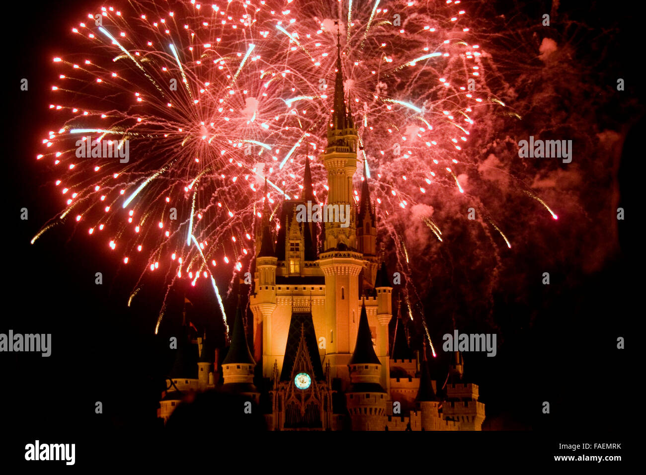 Cinderella Castle in Disney's Magic Kingdom Stock Photo - Alamy