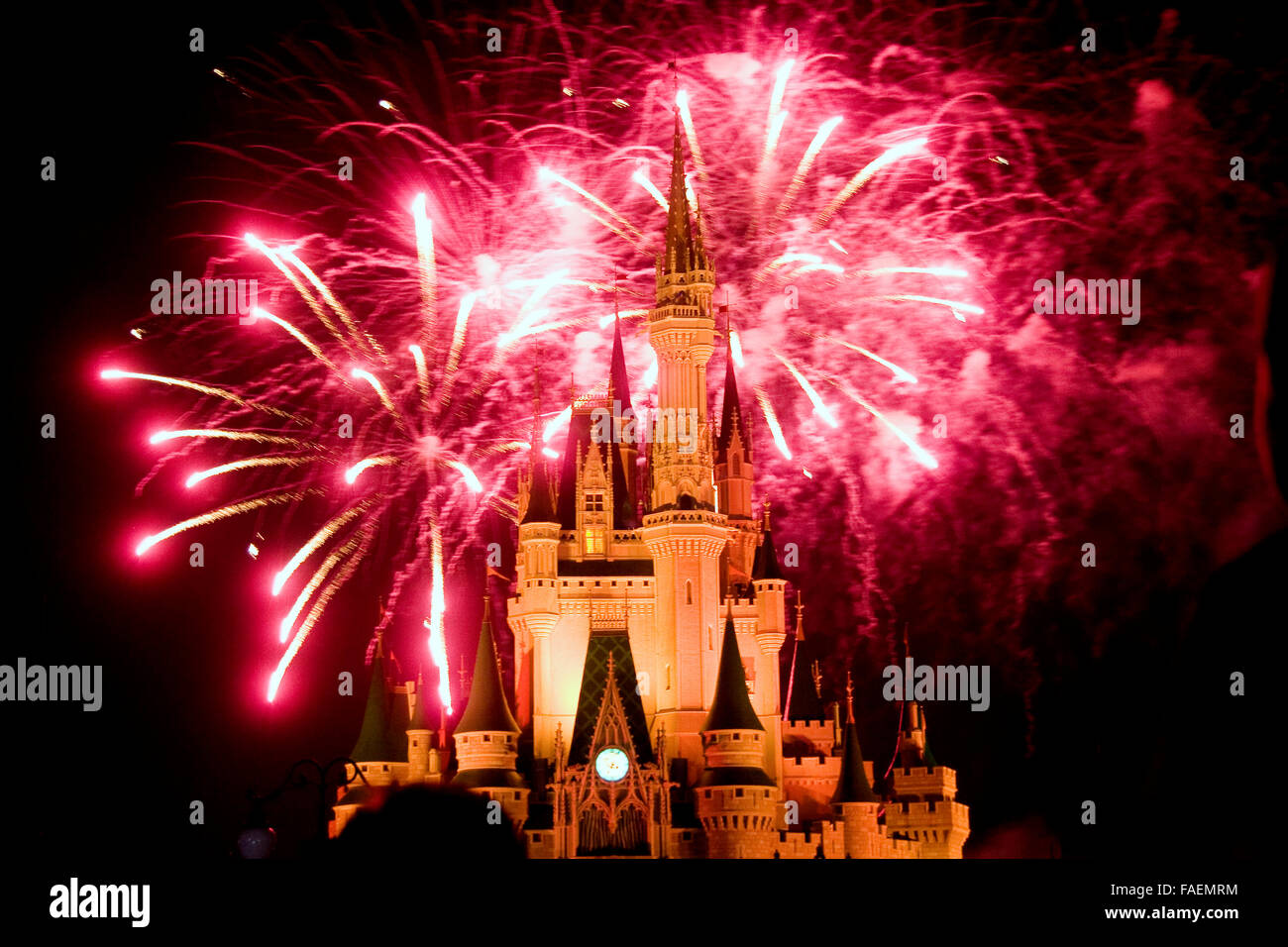 Cinderella Castle Disneys Magic Kingdom High Resolution Stock ...
